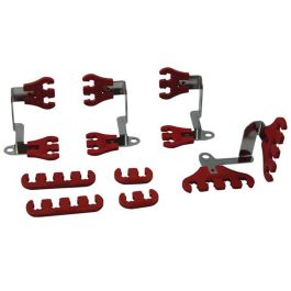 Moroso IGNITION WIRE LOOM KIT, SUPER, RED