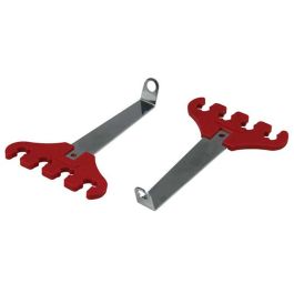 Moroso IGNITION WIRE LOOM KIT, 4-HOLE, RED