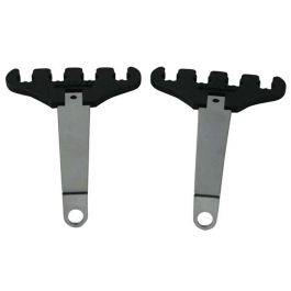 Moroso IGNITION WIRE LOOM KIT, 4-HOLE, BLK