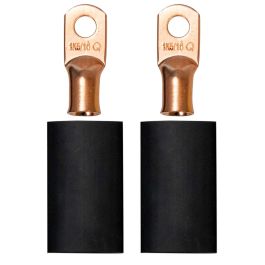 Moroso BATTERY CABLE TERMINAL KIT, CRIMP OR SOLDER, FOR 1 GA WIRE, 5/16 ...